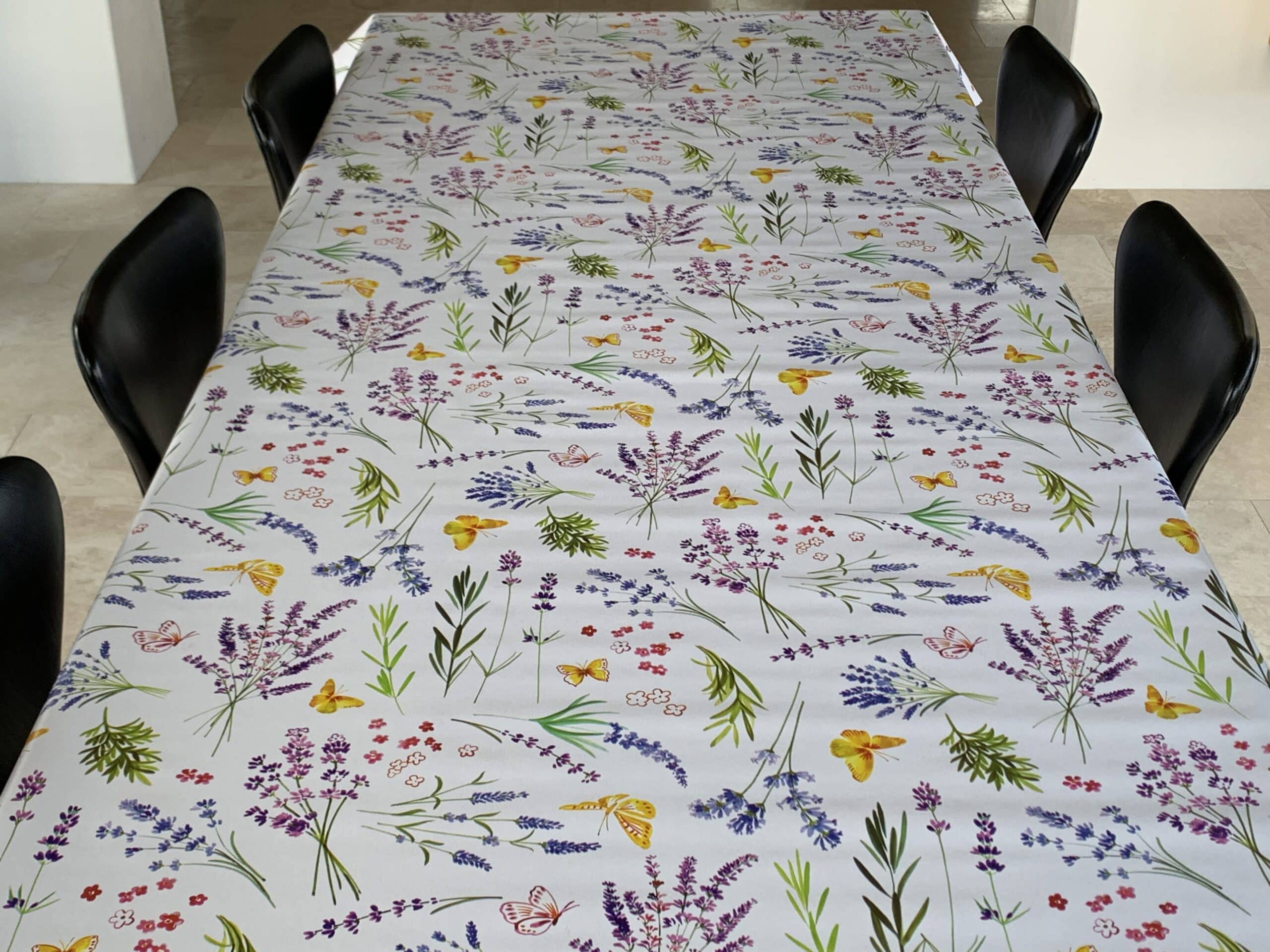 Voksdug Vilde blomster og sommerfugle, G5068-01 – Munketex